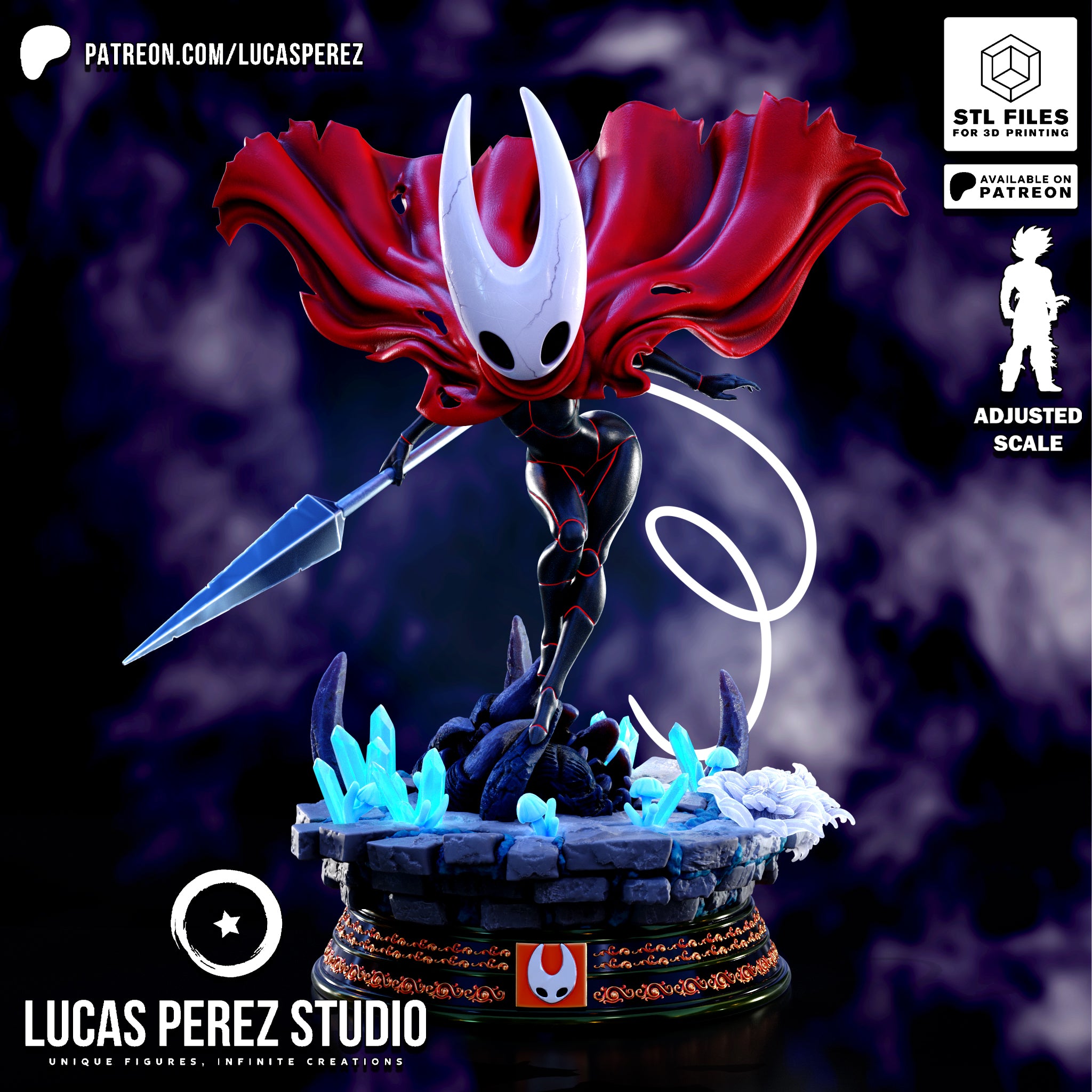 The Stinging Grace | Maximum Detailed 12K 3D printed figure – Monka Studios