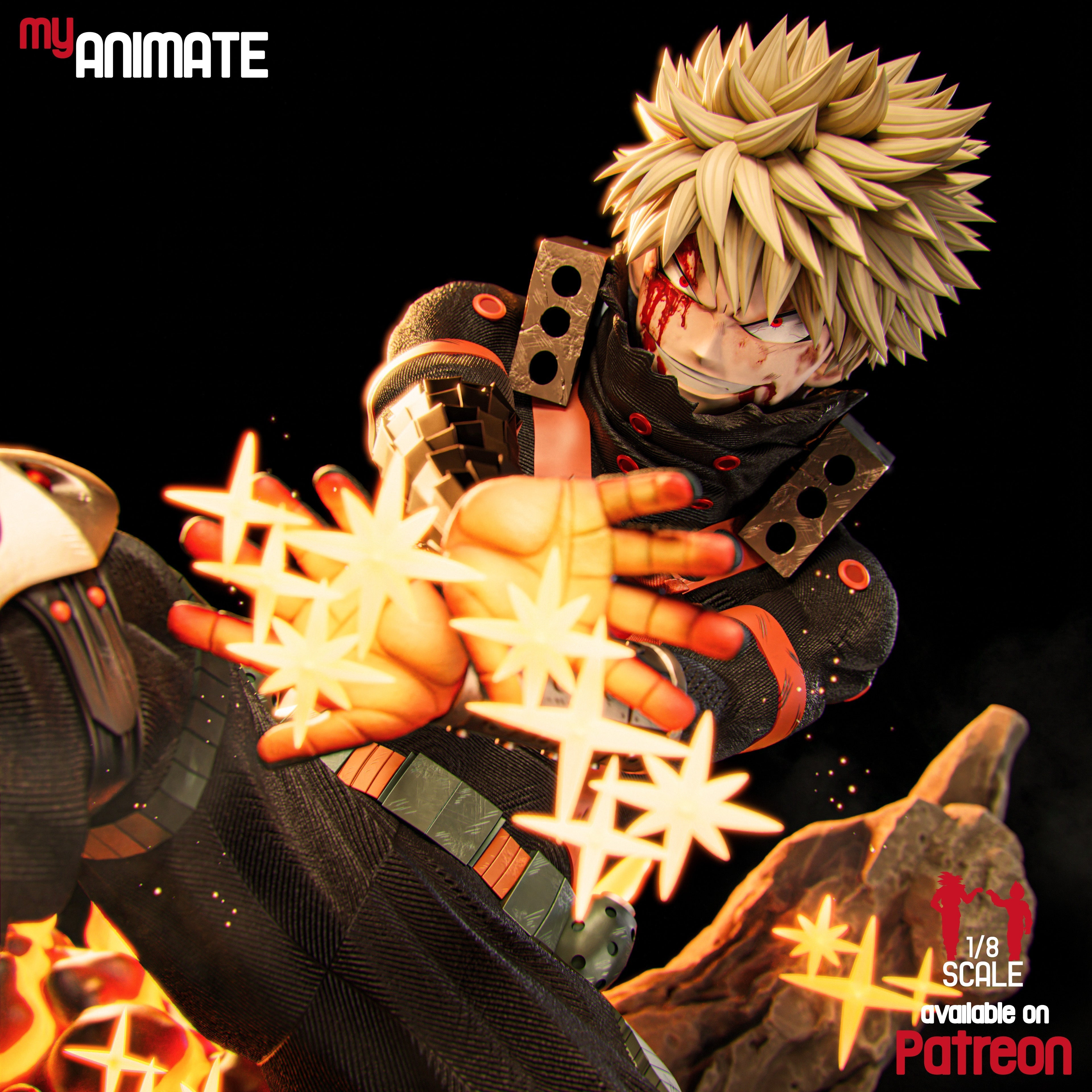 The Great Explosion | Maximum Detailed 12K 3D Printed Figure – Monka ...