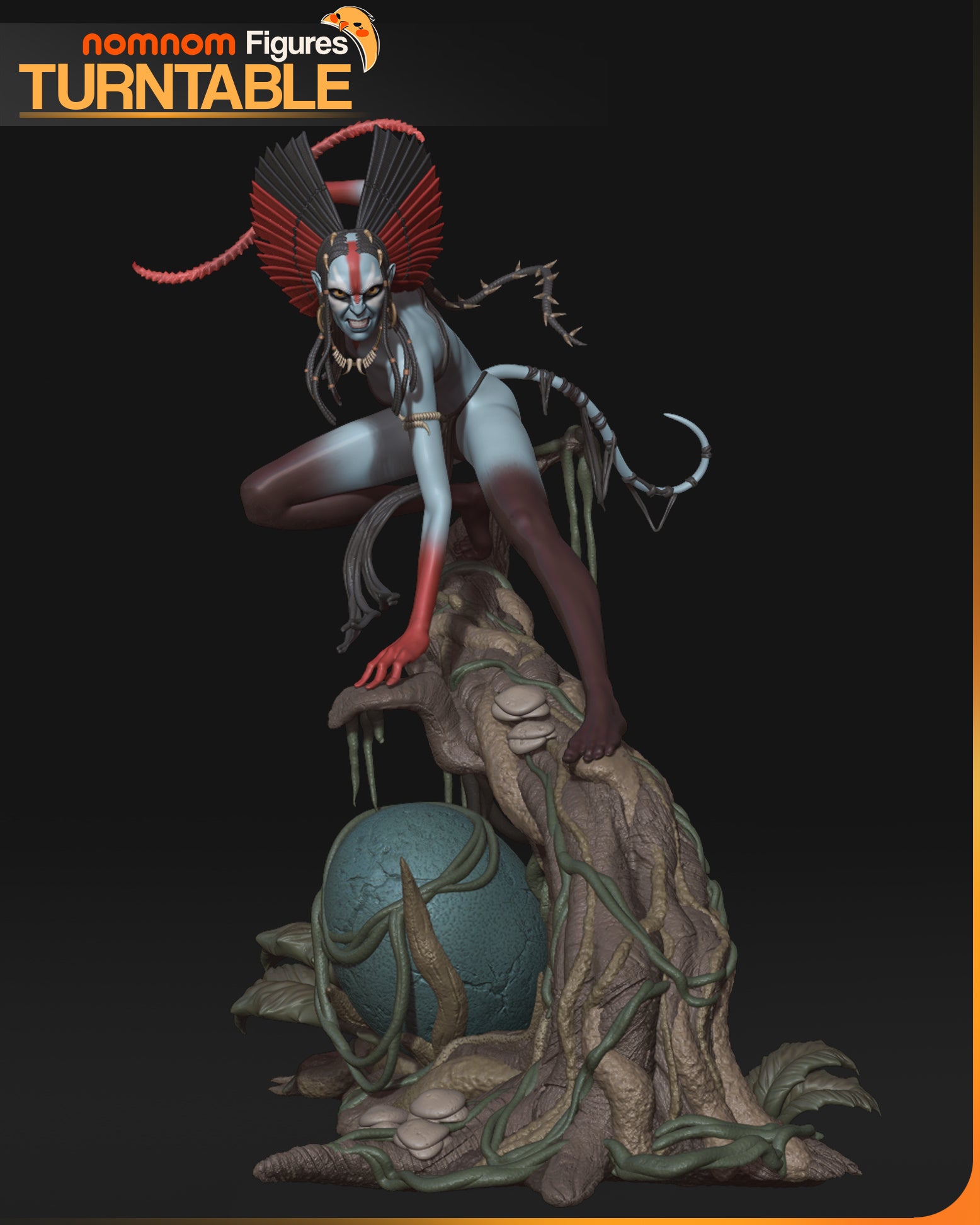 The Ash Huntress | Maximum Detailed 12K 3D printed figure – Monka Studios