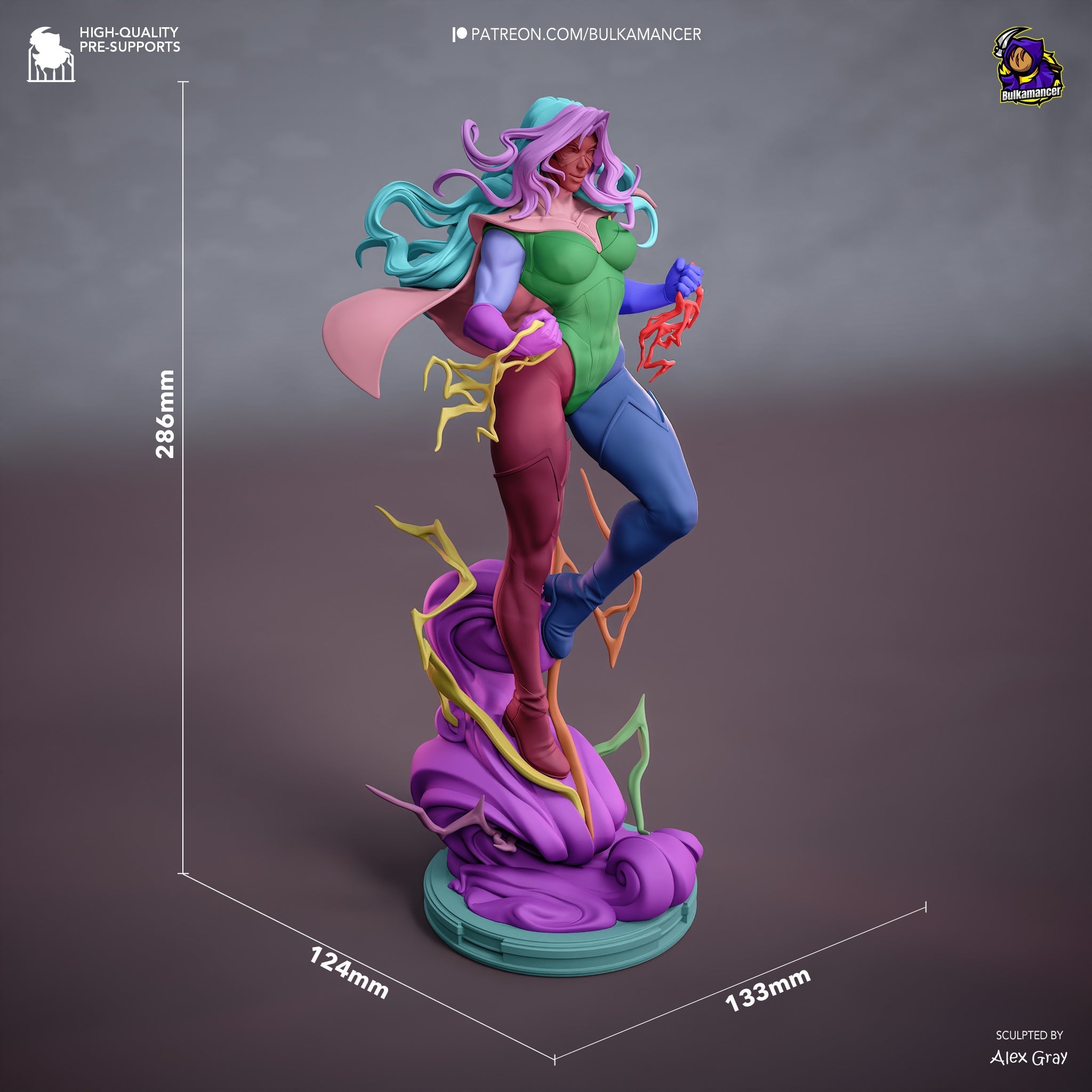 The Lightning Vanguard | Maximum Detailed 12K 3D printed figure – Monka ...