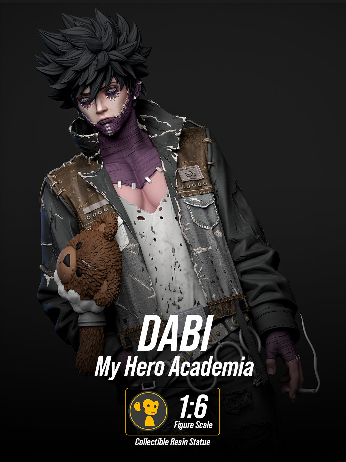 The Blue Flame | Maximum Detailed 12K 3D Printed Figure – Monka Studios