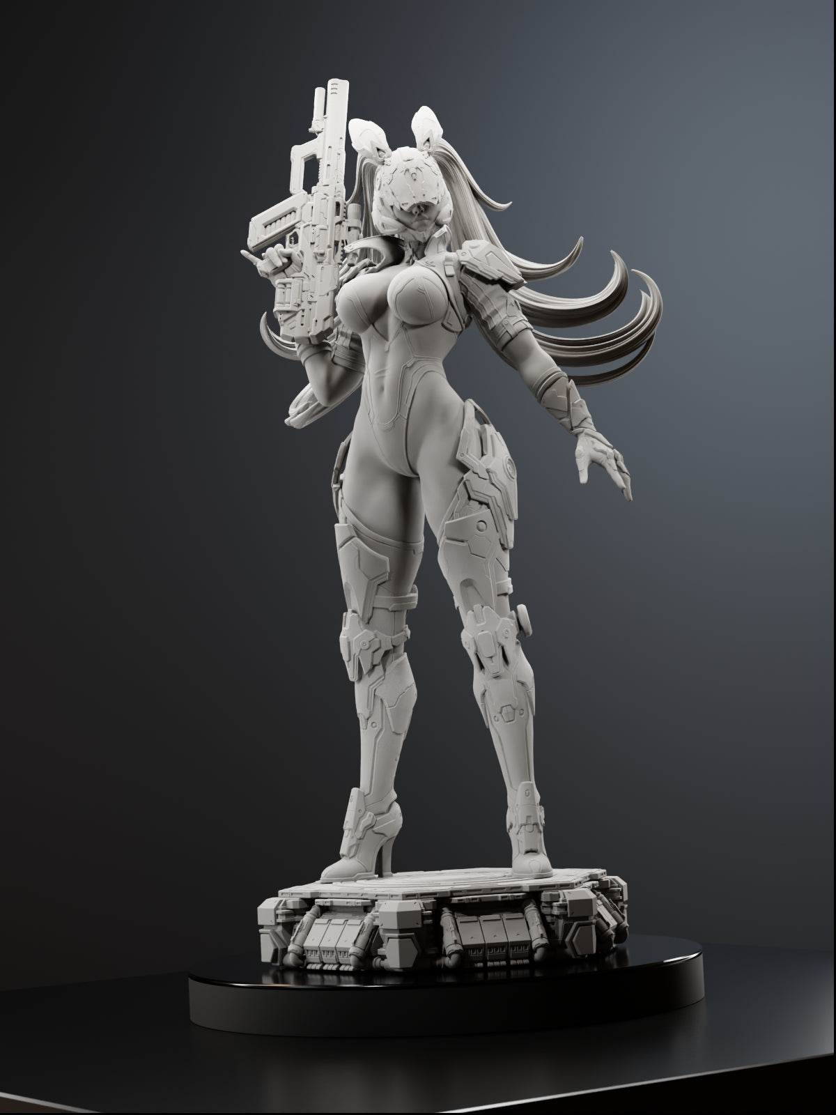 The Lightning Runner | Maximum Detailed 12K 3D printed figure – Monka ...