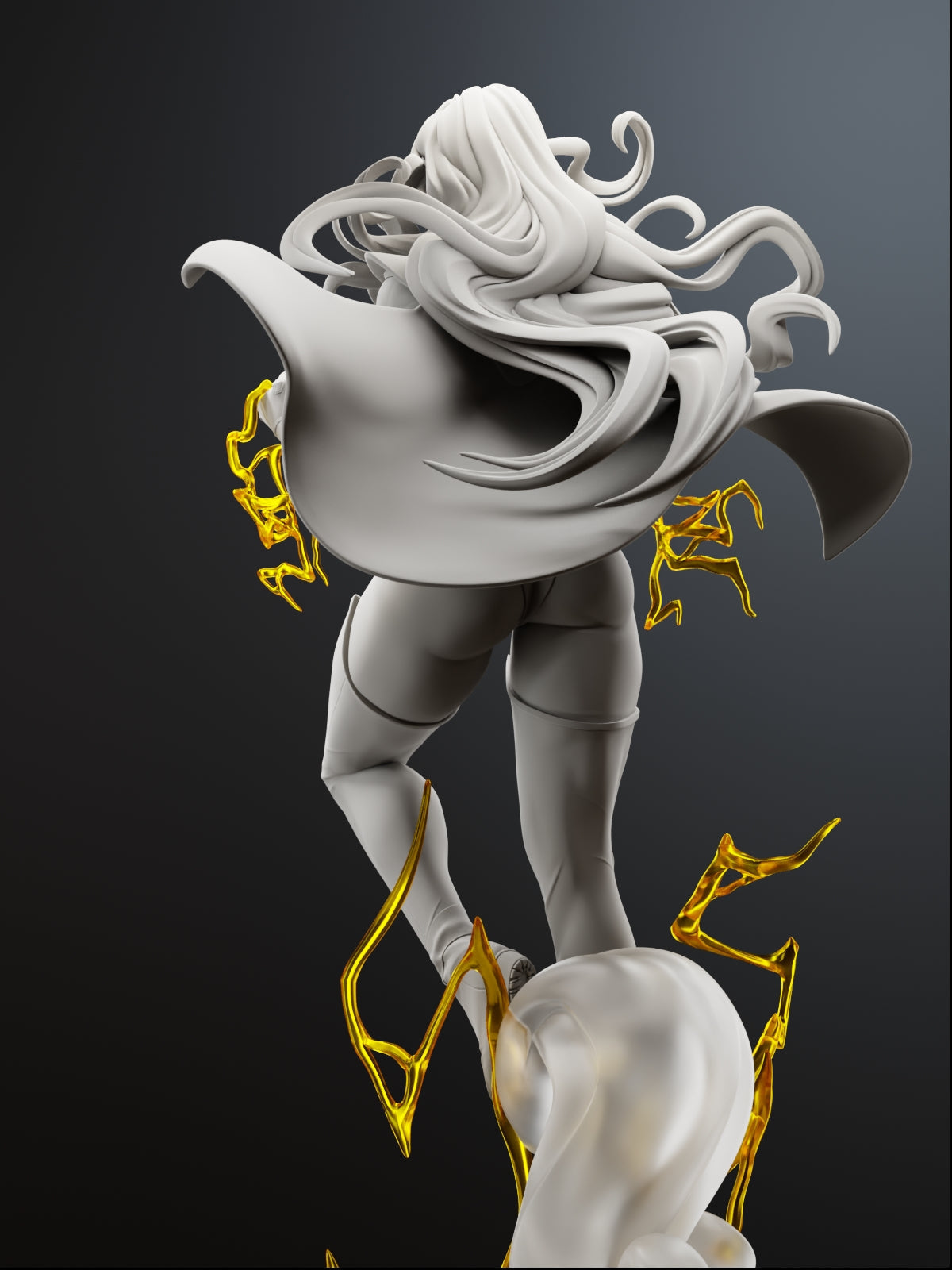 The Lightning Vanguard | Maximum Detailed 12K 3D printed figure – Monka ...