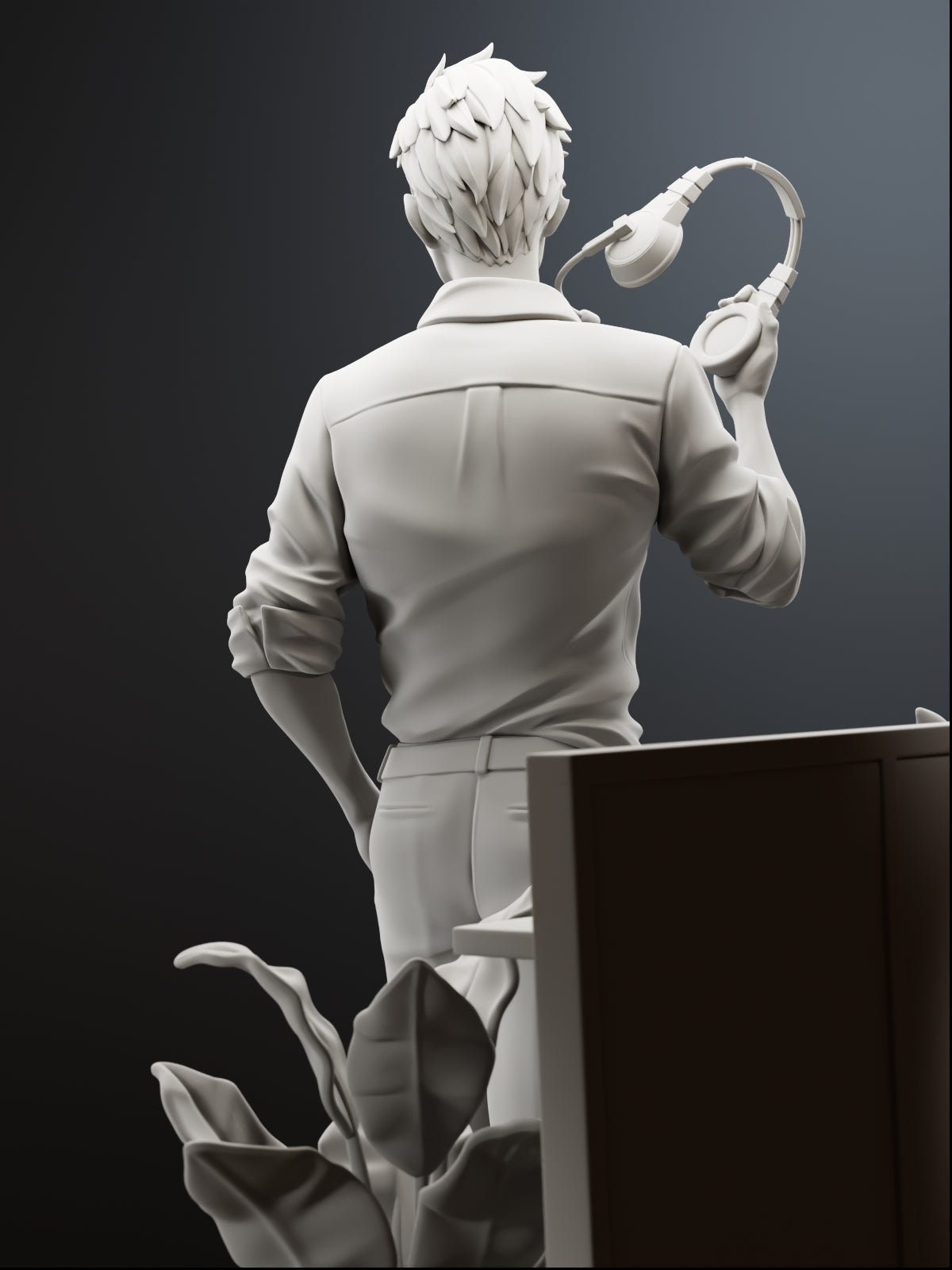 The Dispatcher | Maximum Detailed 12K 3D printed figure – Monka Studios