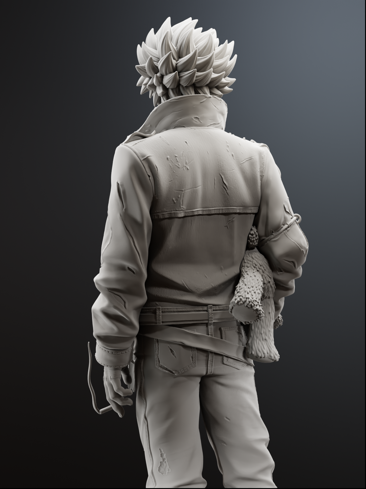 The Blue Flame | Maximum Detailed 12K 3D Printed Figure – Monka Studios