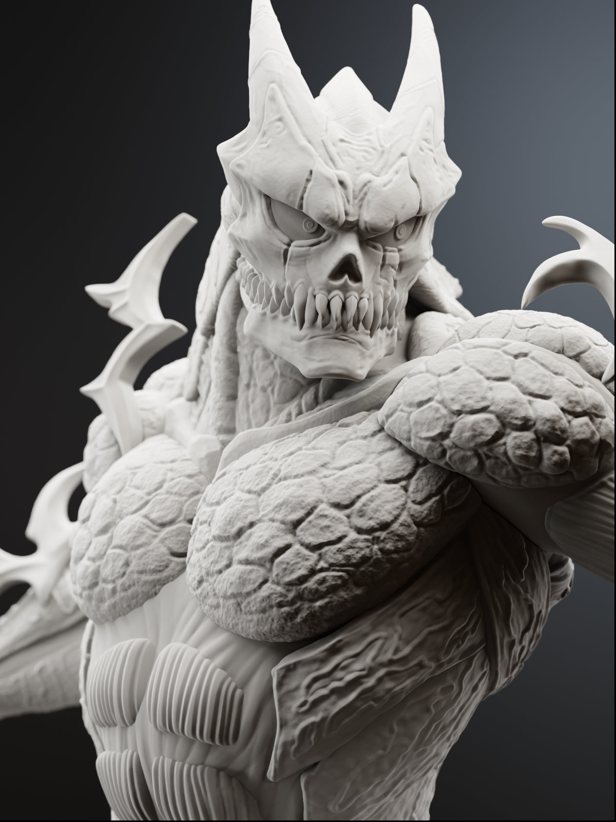 The Kaiju | Maximum Detailed 12K 3D printed figure – Monka Studios