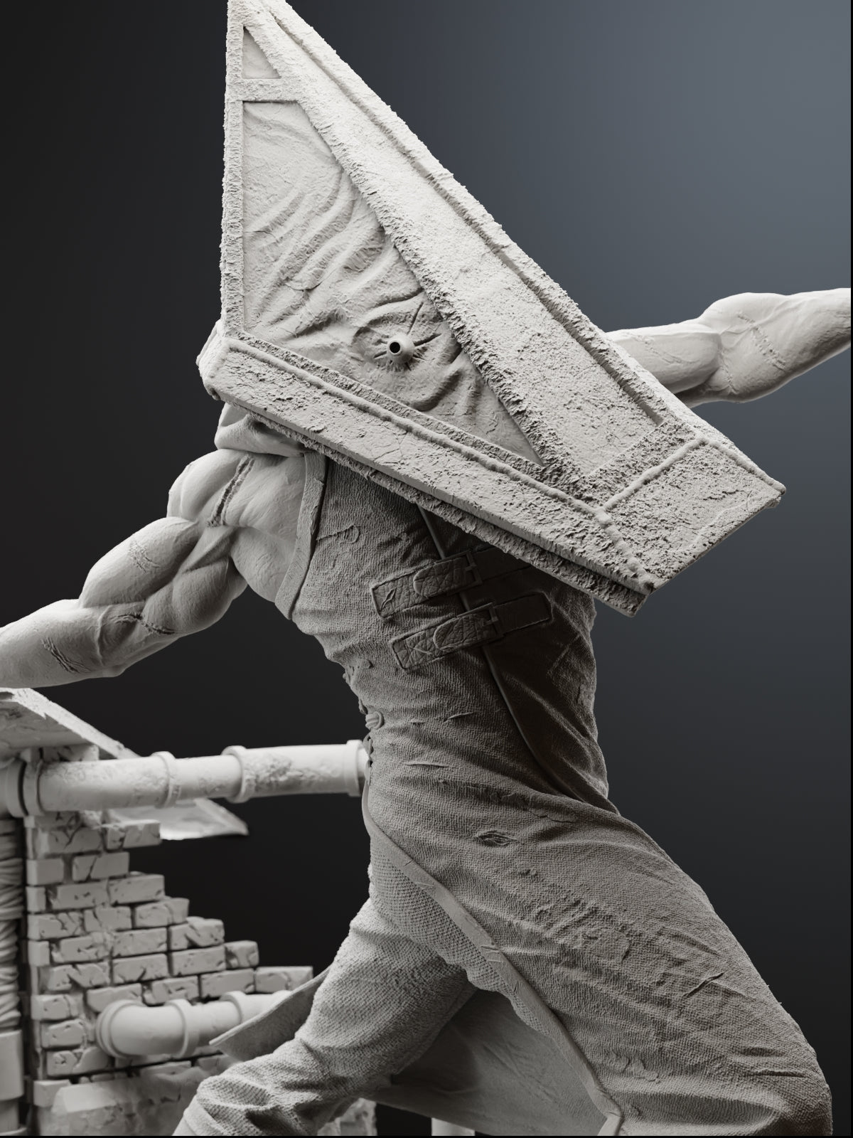 The Pyramid | Maximum Detailed 12K 3D printed figure – Monka Studios
