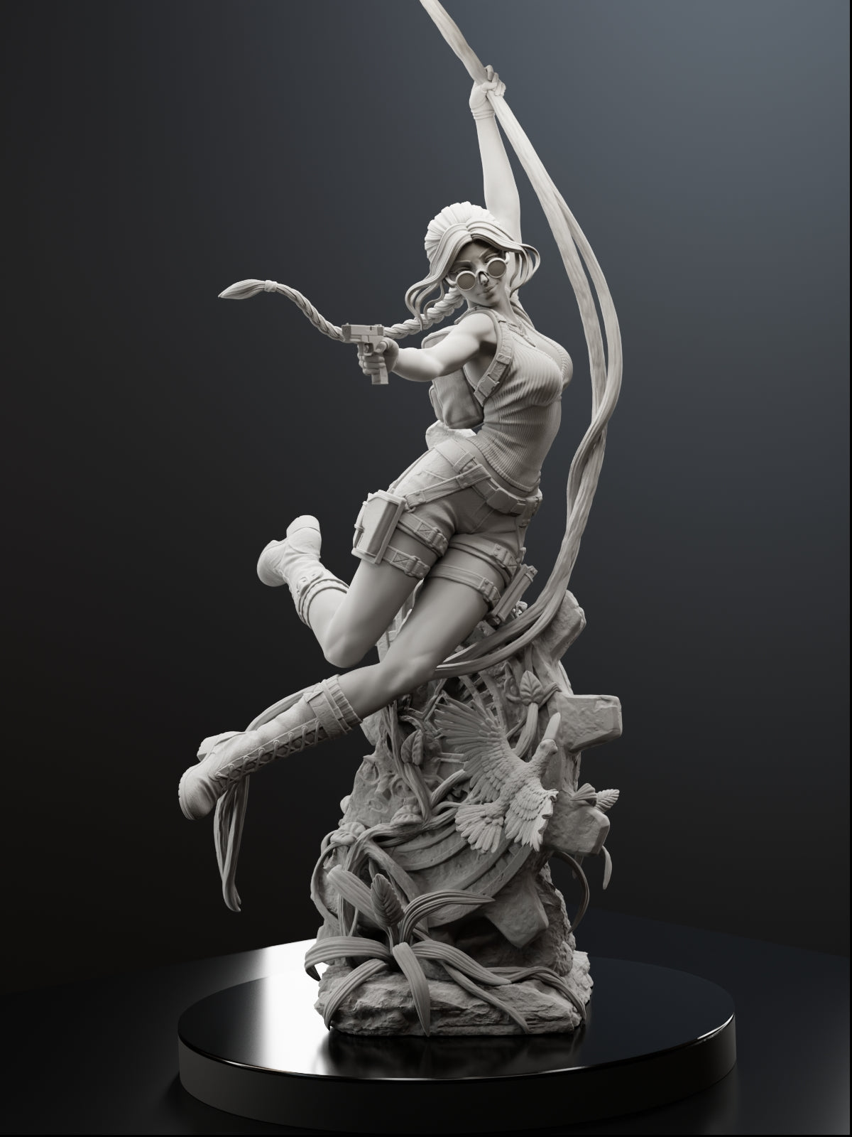 The Archaeologist | Maximum Detailed 12K 3D printed figure – Monka Studios