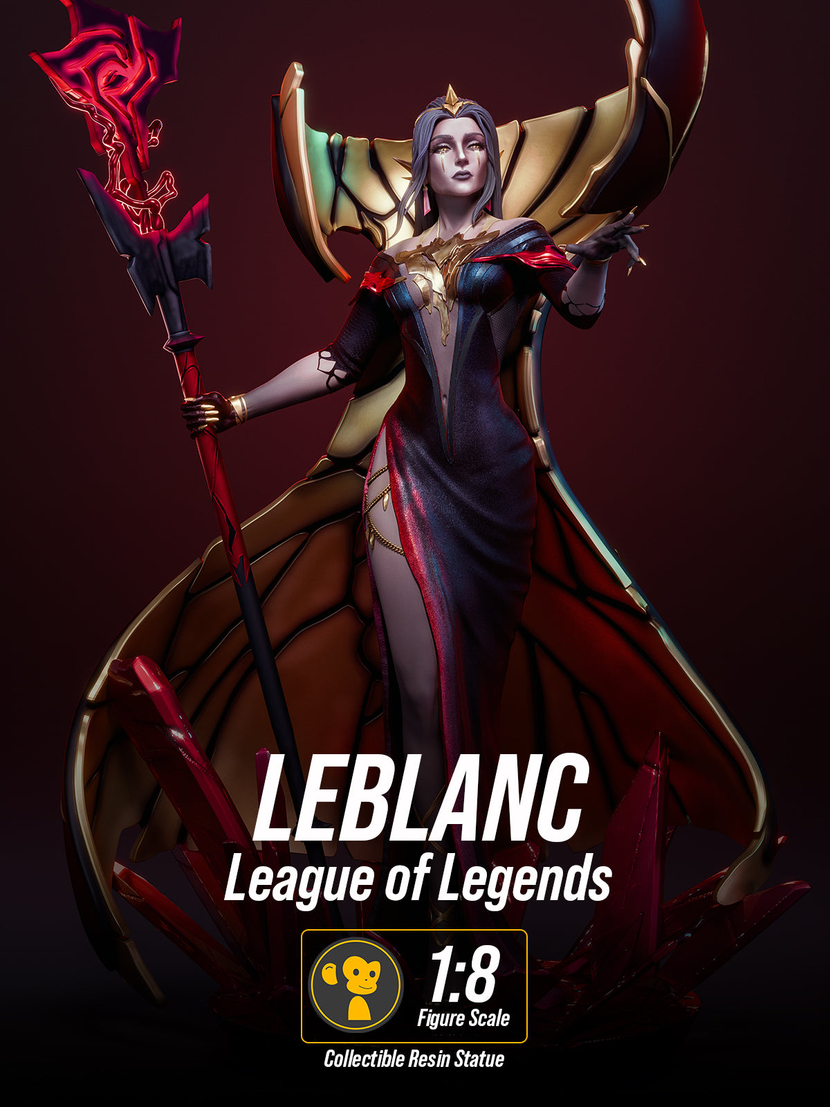 The Black Rose | Maximum Detailed 12K 3D printed figure – Monka Studios